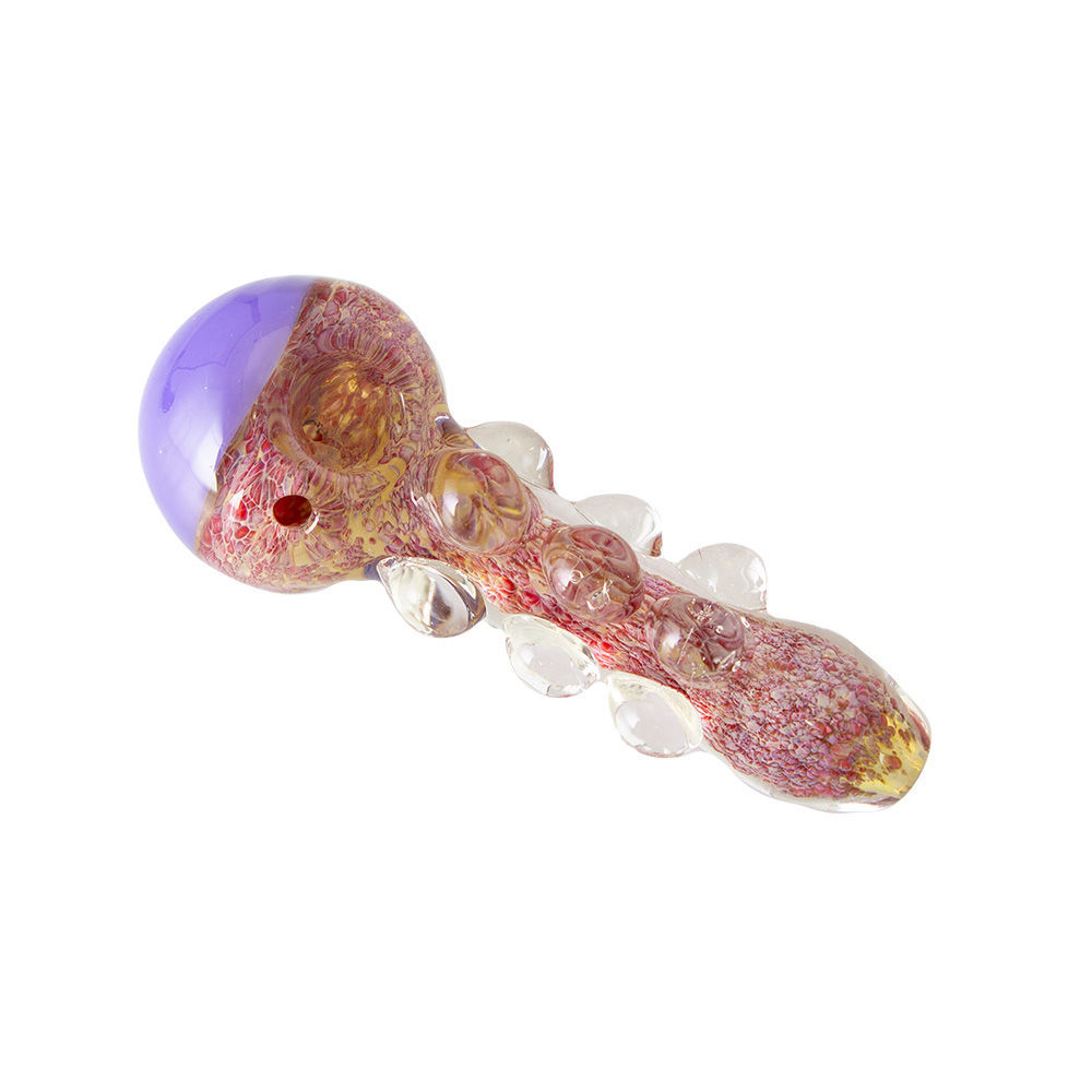 Bubble Frit – 5" Thick Glass Spoon Pipe | Smoking Outlet