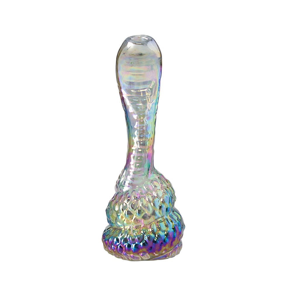 King Cobra – 9.25" Soft Glass Snake Bong | Smoking Outlet