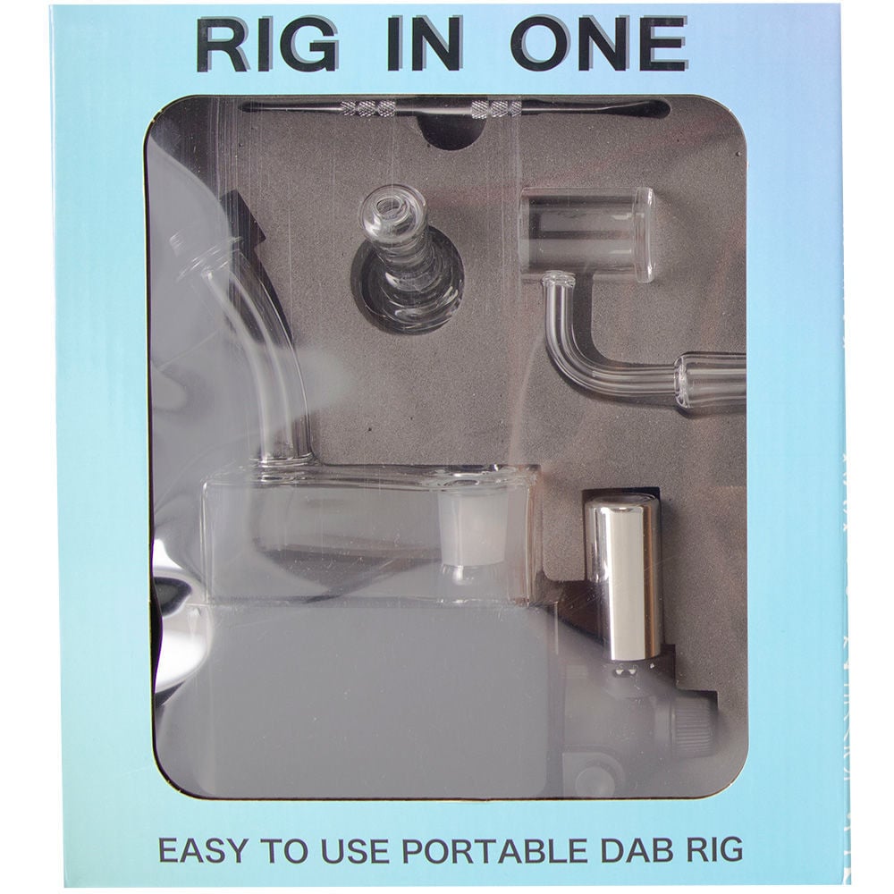 The All-in-1 – Dab Rig Kit w/ Built-In Torch | Smoking Outlet