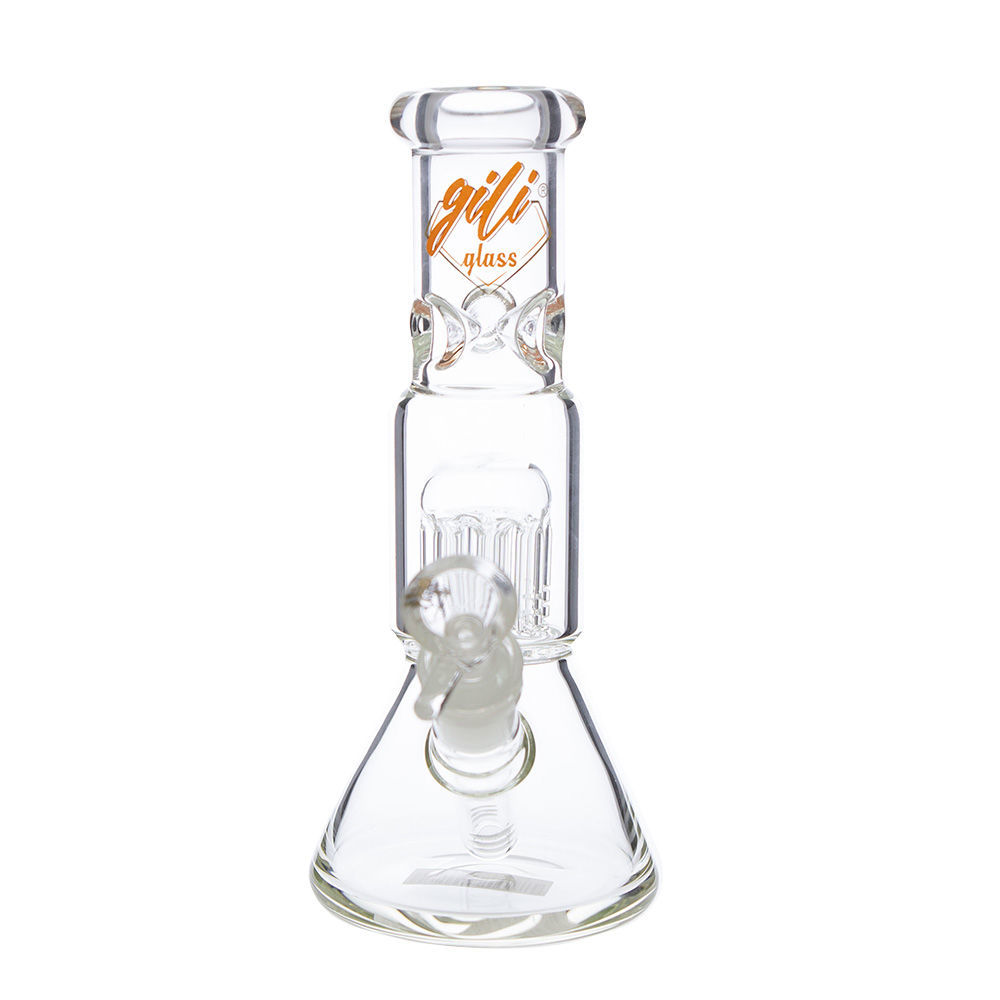 Gili Glass – 8" Double Chamber Tree Beaker Bong | Smoking Outlet