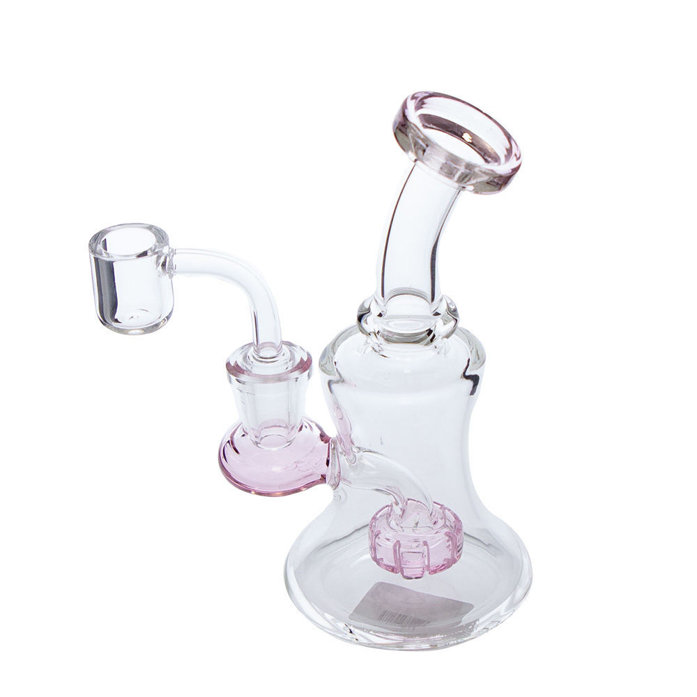 666 – 6" Showerhead Perc Dab Rig | Smoking Outlet