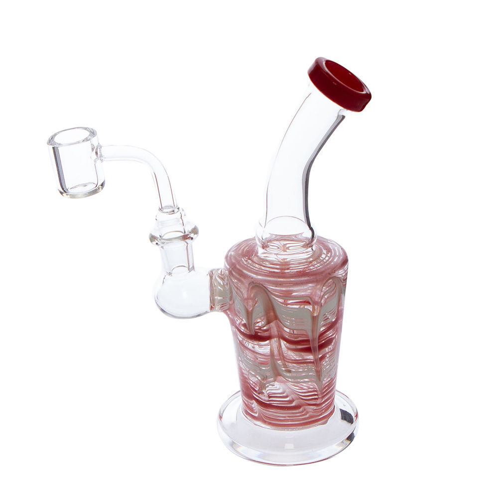 Gentle Waves – 7.5" Glass Dab Rig | Smoking Outlet