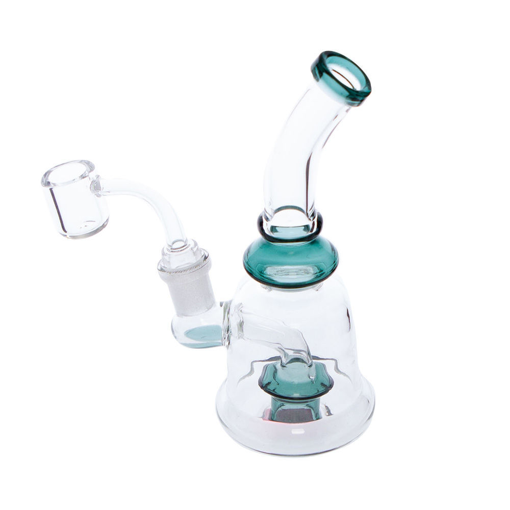 The Shellstack – 5" Showerhead Mini Dab Rig | Smoking Outlet