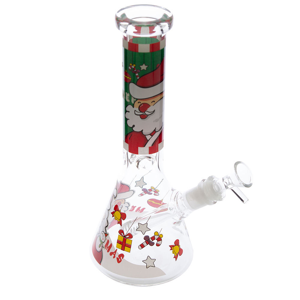 Hello Santa – 10" Christmas Beaker Bong | Smoking Outlet