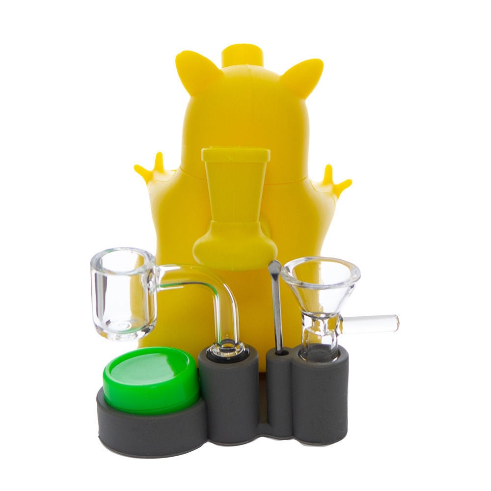 Kung Fu Elephant – Silicone Hybrid Bong | Smoking Outlet
