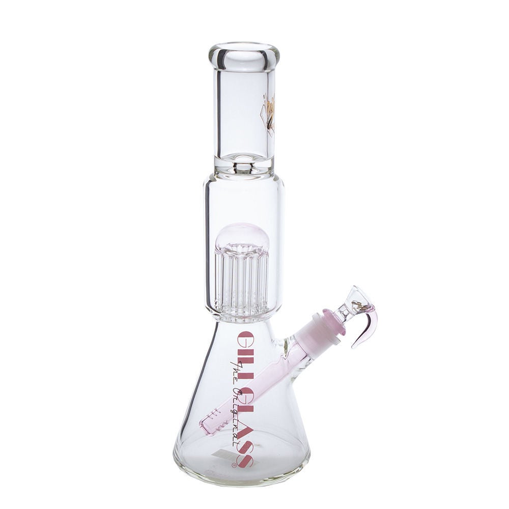 Gili Glass – 12.5" Tree Perc Beaker Bong | Smoking Outlet