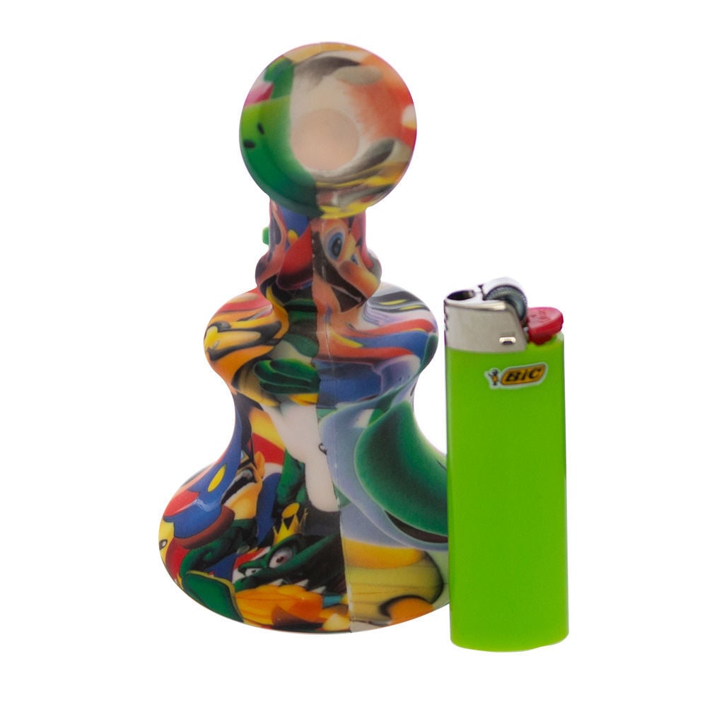 I am Mario – 5" Mini Silicone Bong | Smoking Outlet