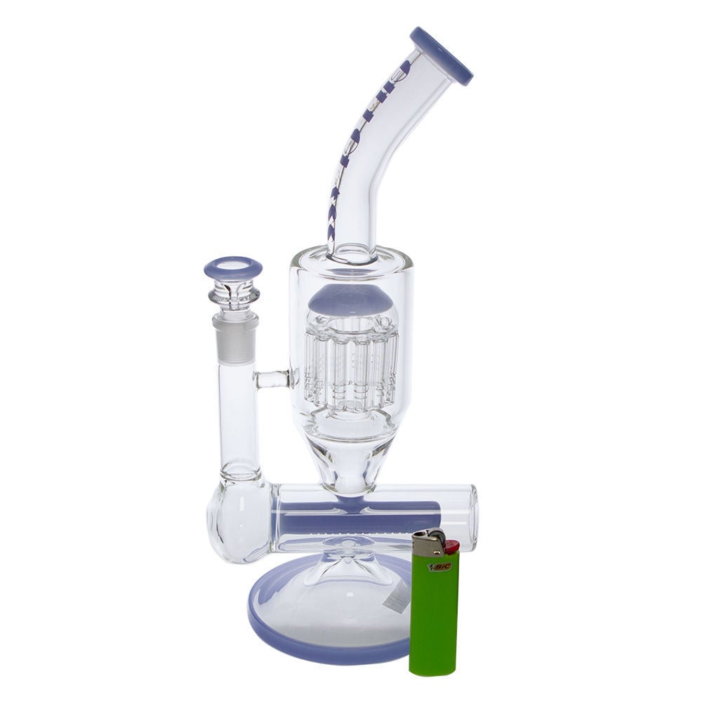 Gili Glass – 13" Inline Tree Percolator Bong | Smoking Outlet