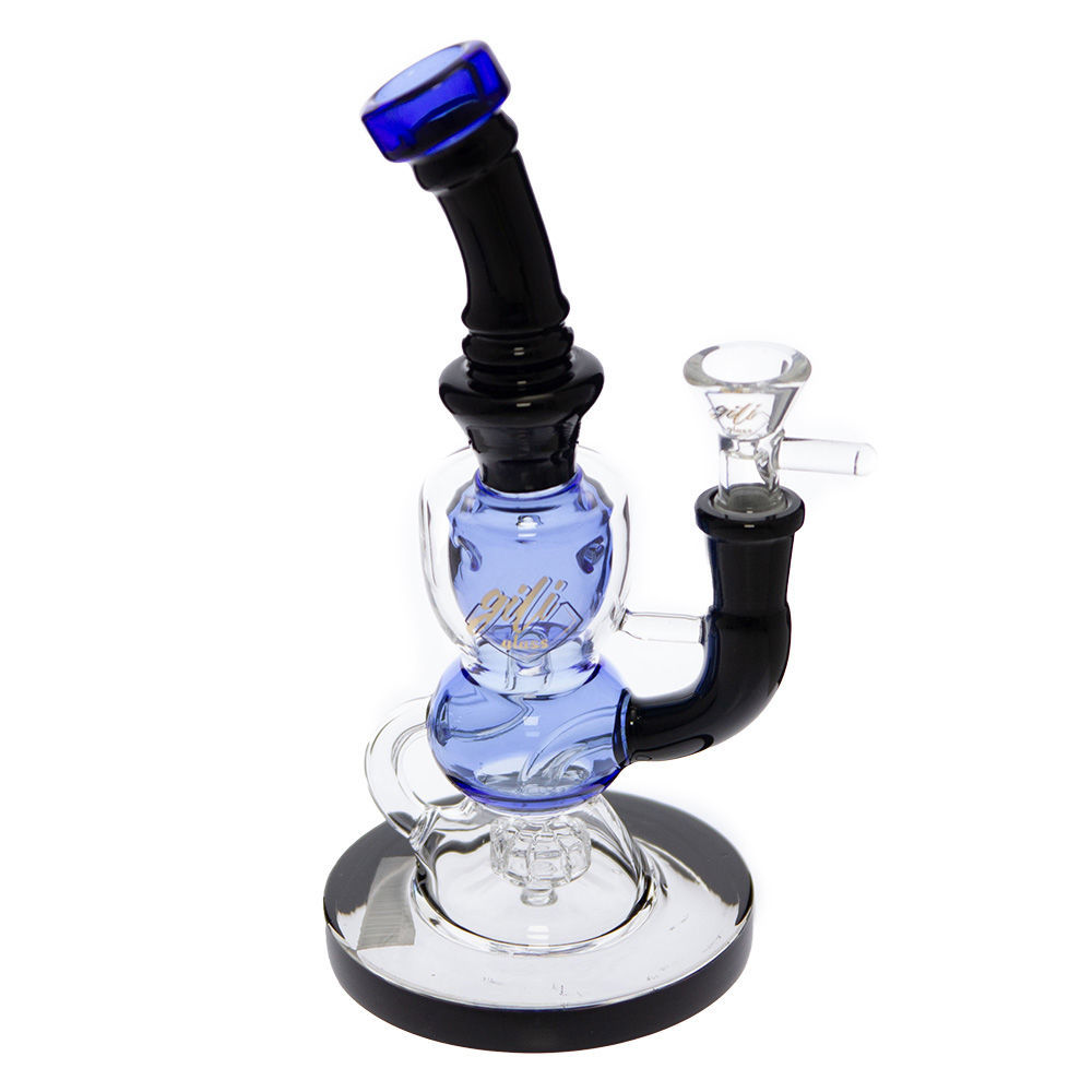 Gili Glass –Two Tone Double Chamber Bong | Smoking Outlet