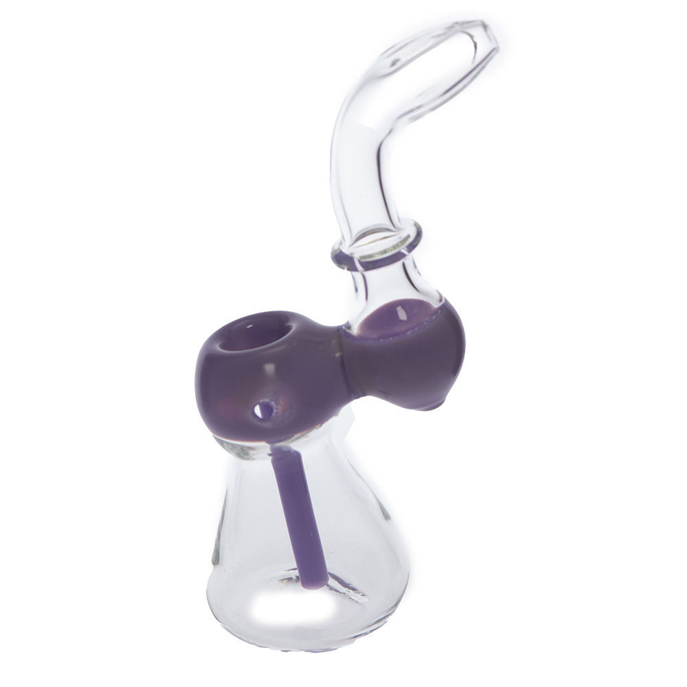 The Oriental Art – 8" Glass Bubbler Pipe | Smoking Outlet